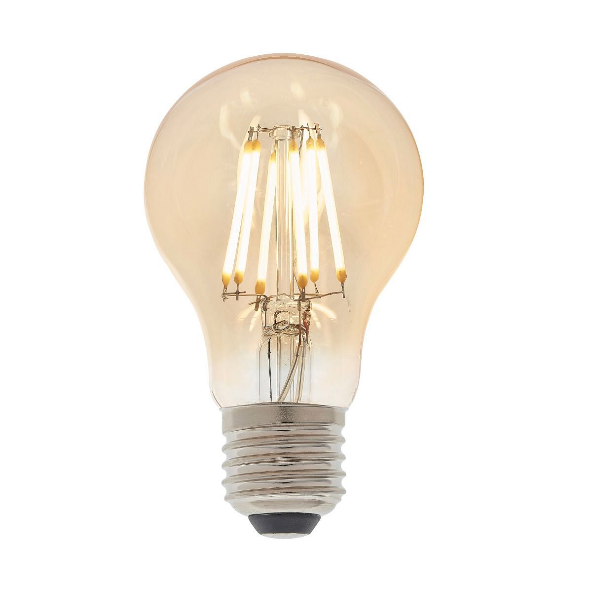 Filament Edison Screw 6 Watt LED GLS Bulb With Gold Finish