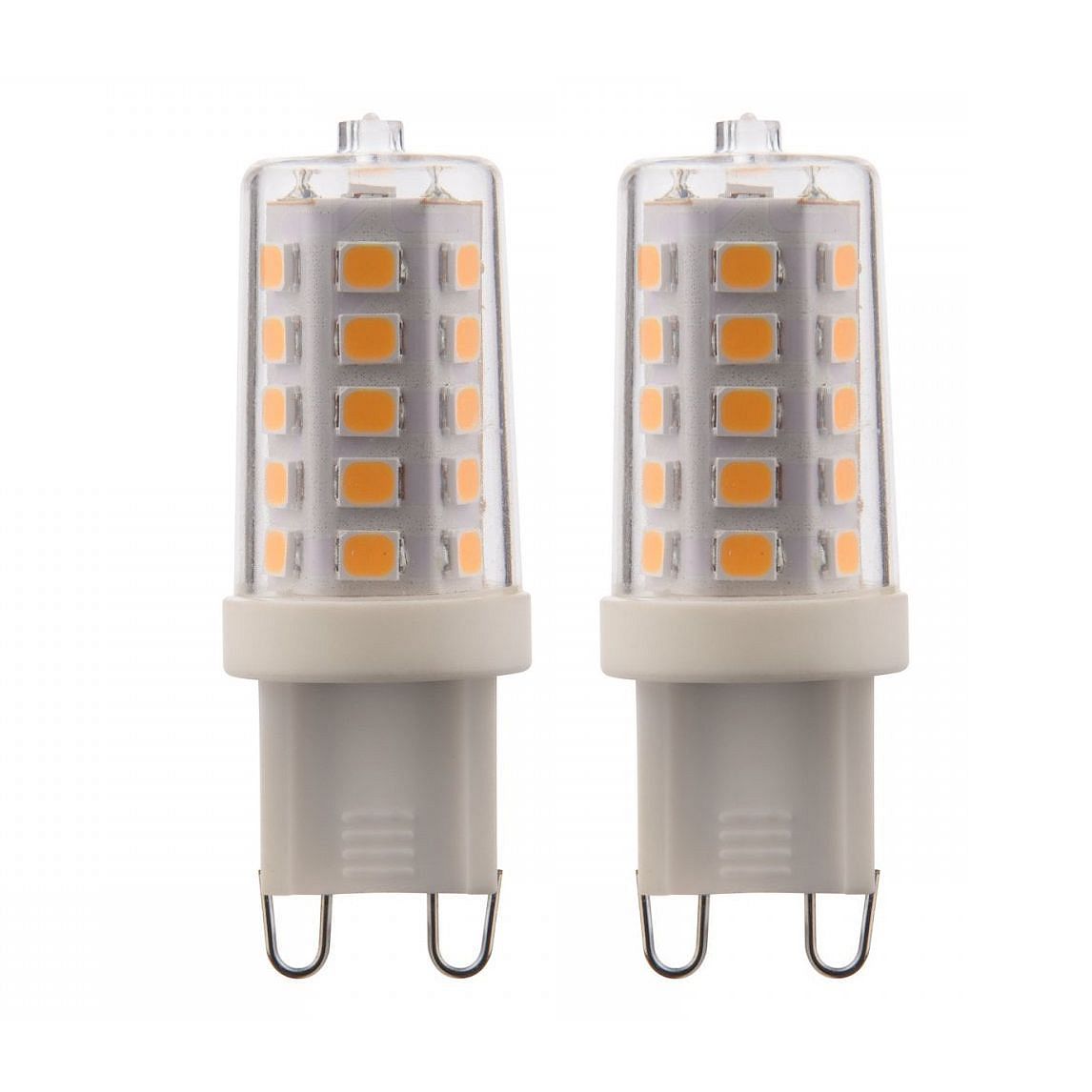 3 Watt Dimmable LED G9 Lamp - Twin Pack