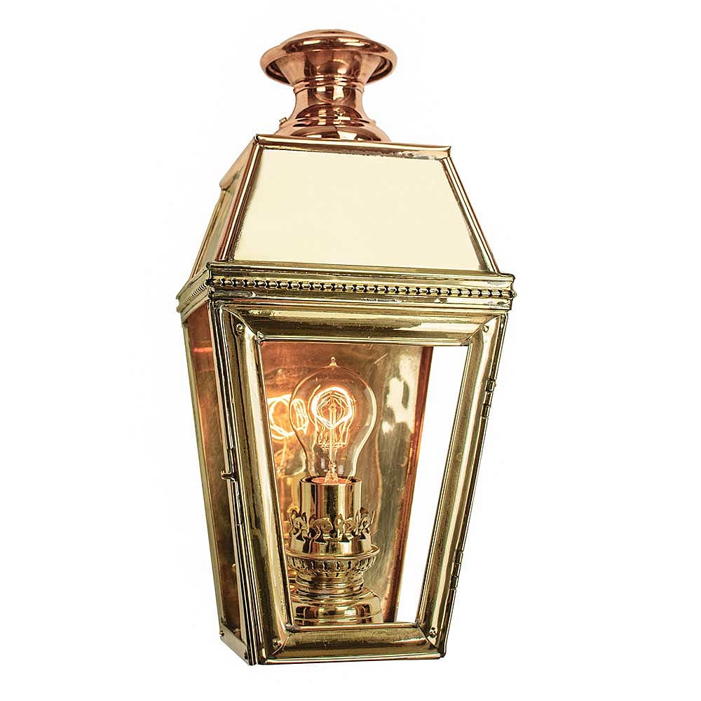 Kensington Solid Brass Exterior 1 Light Passage Lantern